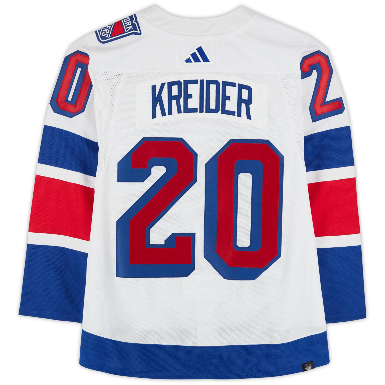 Chris Kreider New York Rangers White 2024 Stadium Series Jersey