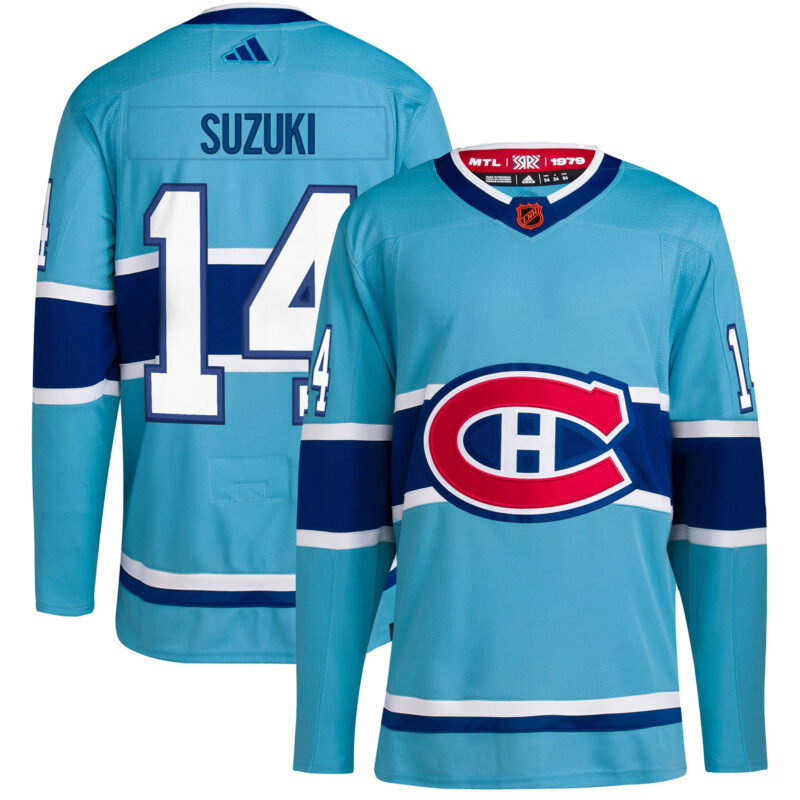Montreal Canadiens Nick Suzuki Jersey Archives - Athenastyle