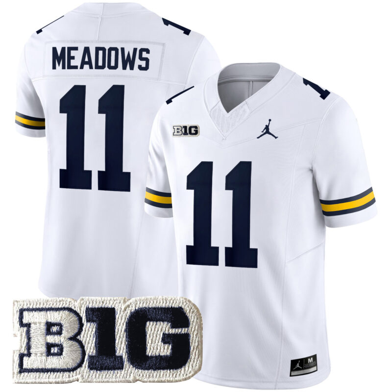 Carter Meadows Michigan Wolverines Football White Vapor F.U.S.E Limited ...