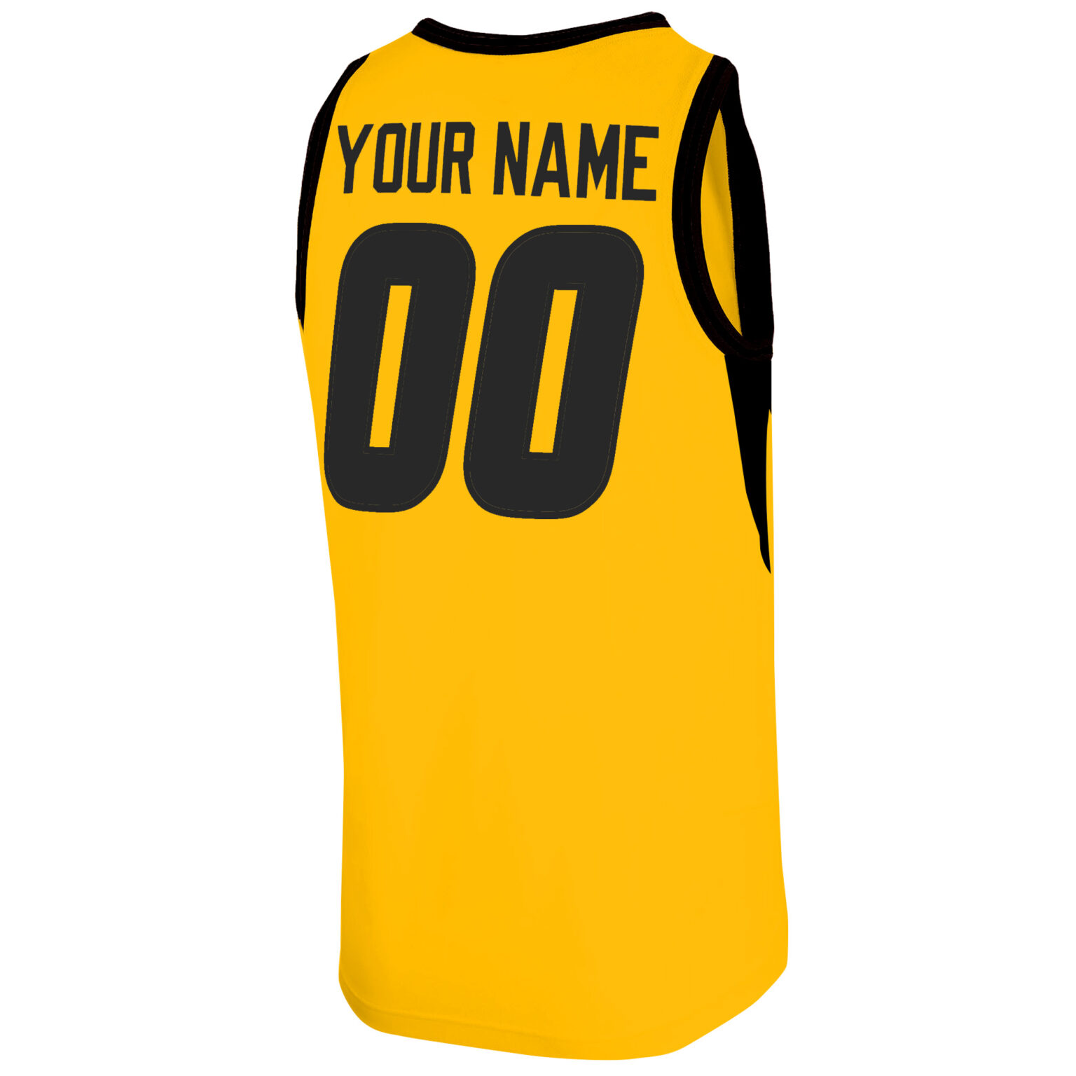 Custom Missouri Tigers Basketball Gold Alternate Jersey