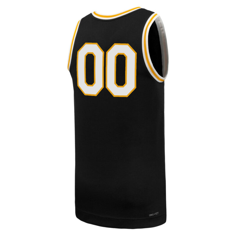 Custom Missouri Tigers Basketball Black Retro Jersey