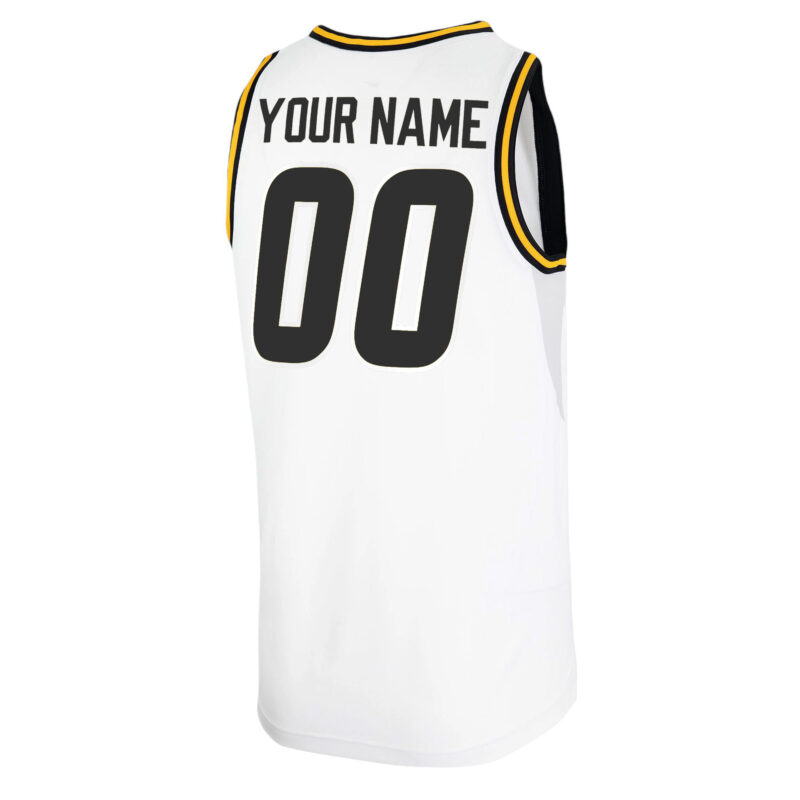 Custom Missouri Tigers Basketball White Home Jersey