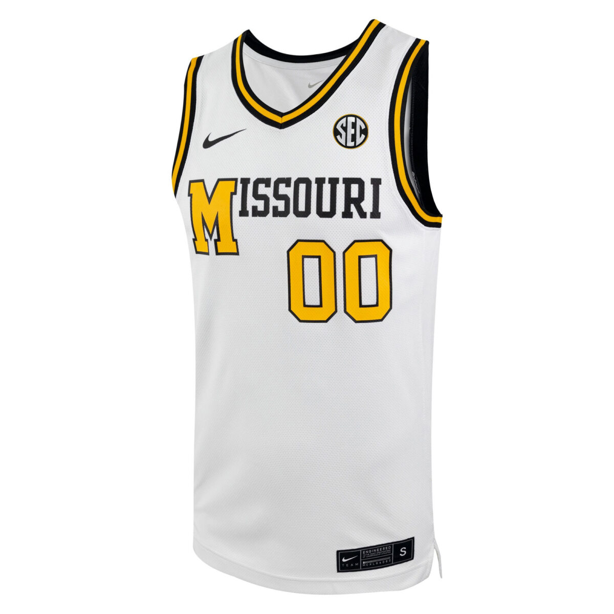 Custom Missouri Tigers Basketball White Special Jersey