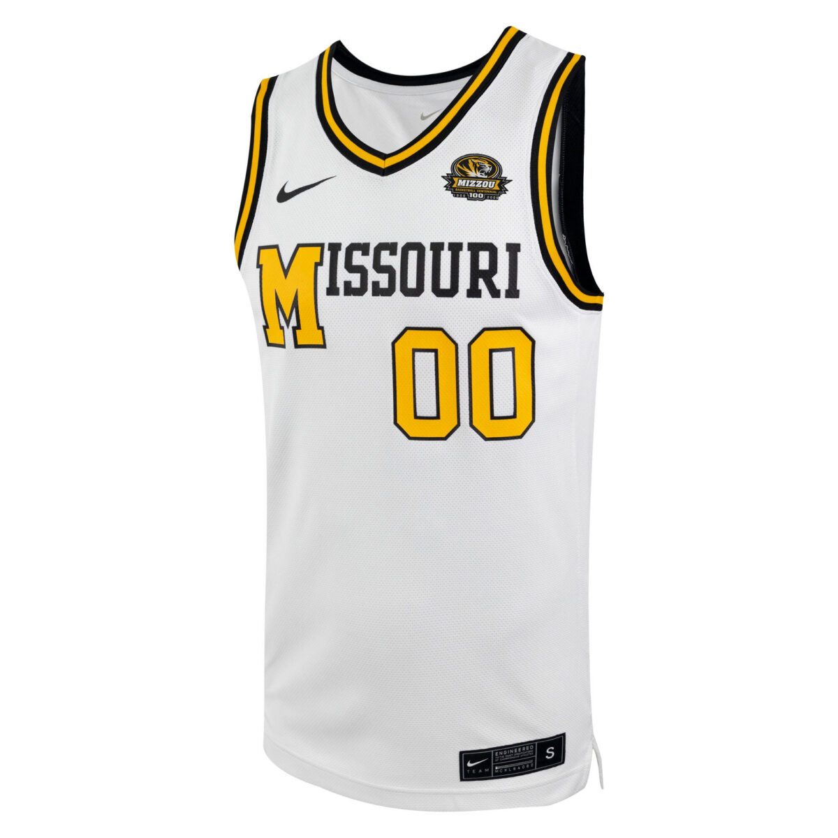 Custom Missouri Tigers Basketball White Special Jersey